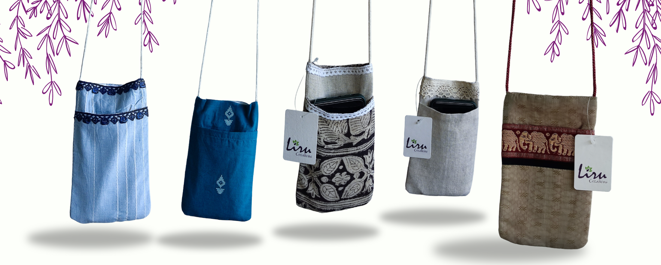 Mobile Pouches – LIRU CREATIONS